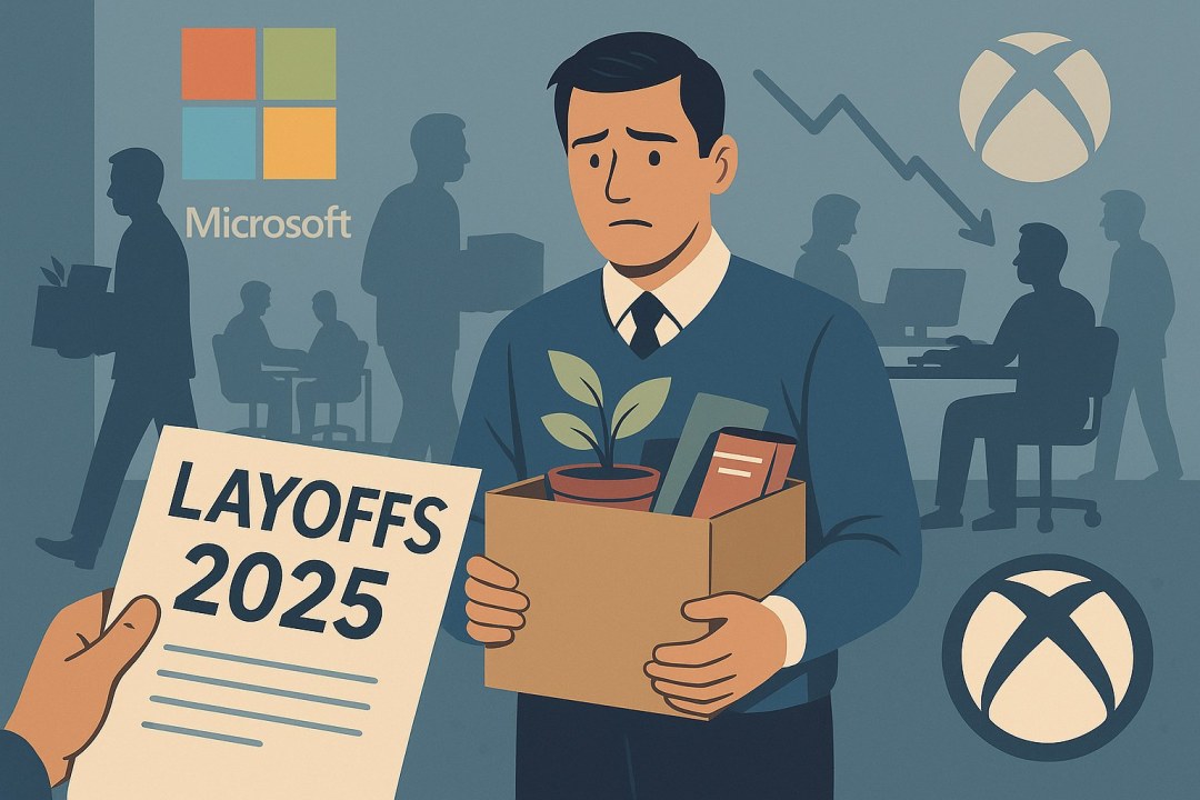 Microsoft Cuts Approximately 9,100 Jobs In Largest Layoffs Since 2023